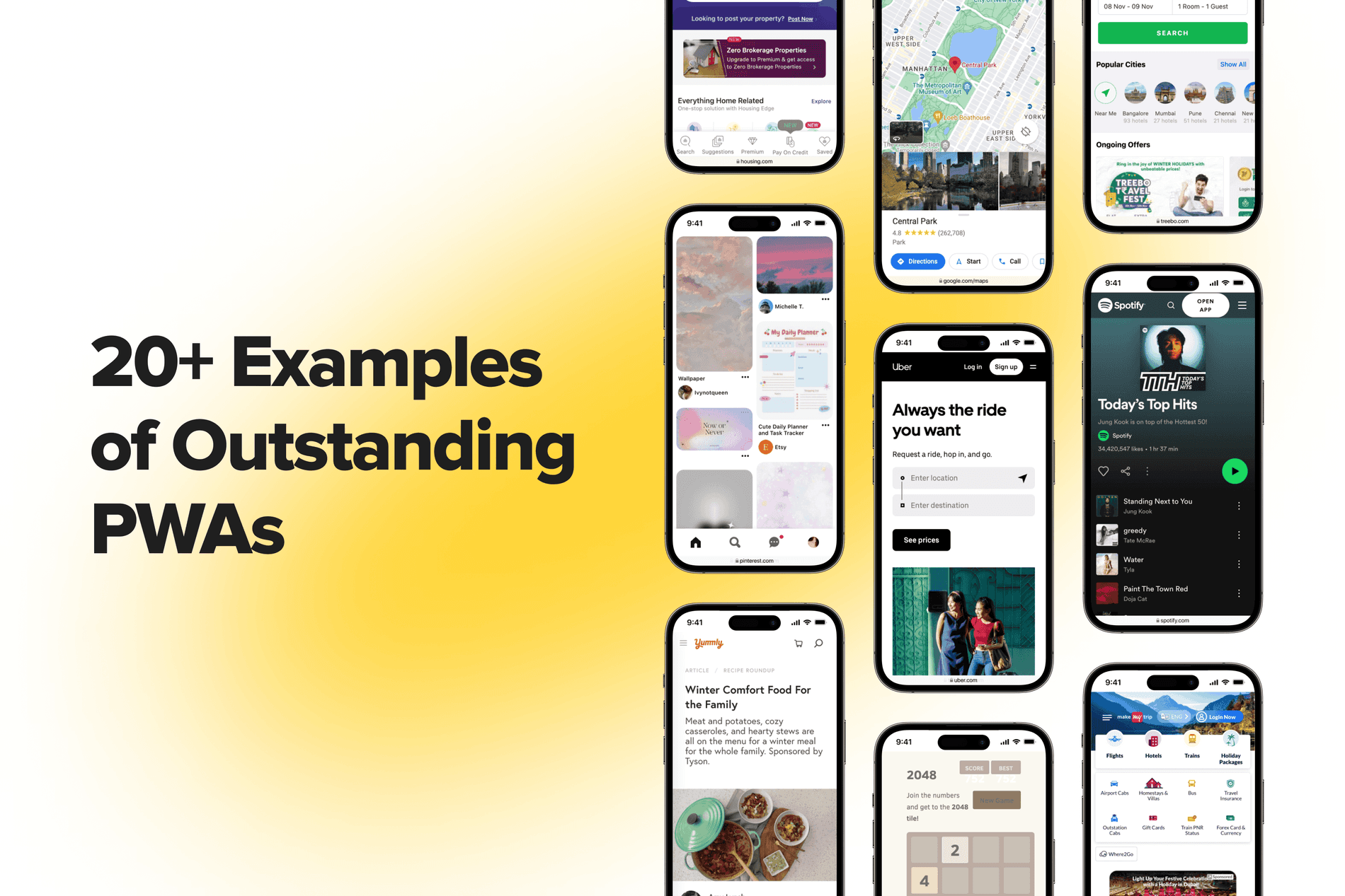 20+ the Best Progressive Web App (PWA) Examples in 2024 | Onilab Blog