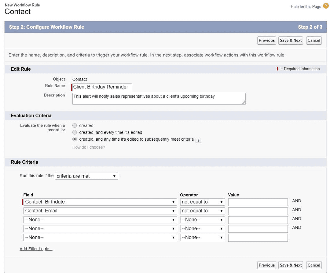 Salesforce Workflow Rules Explained | Onilab Blog