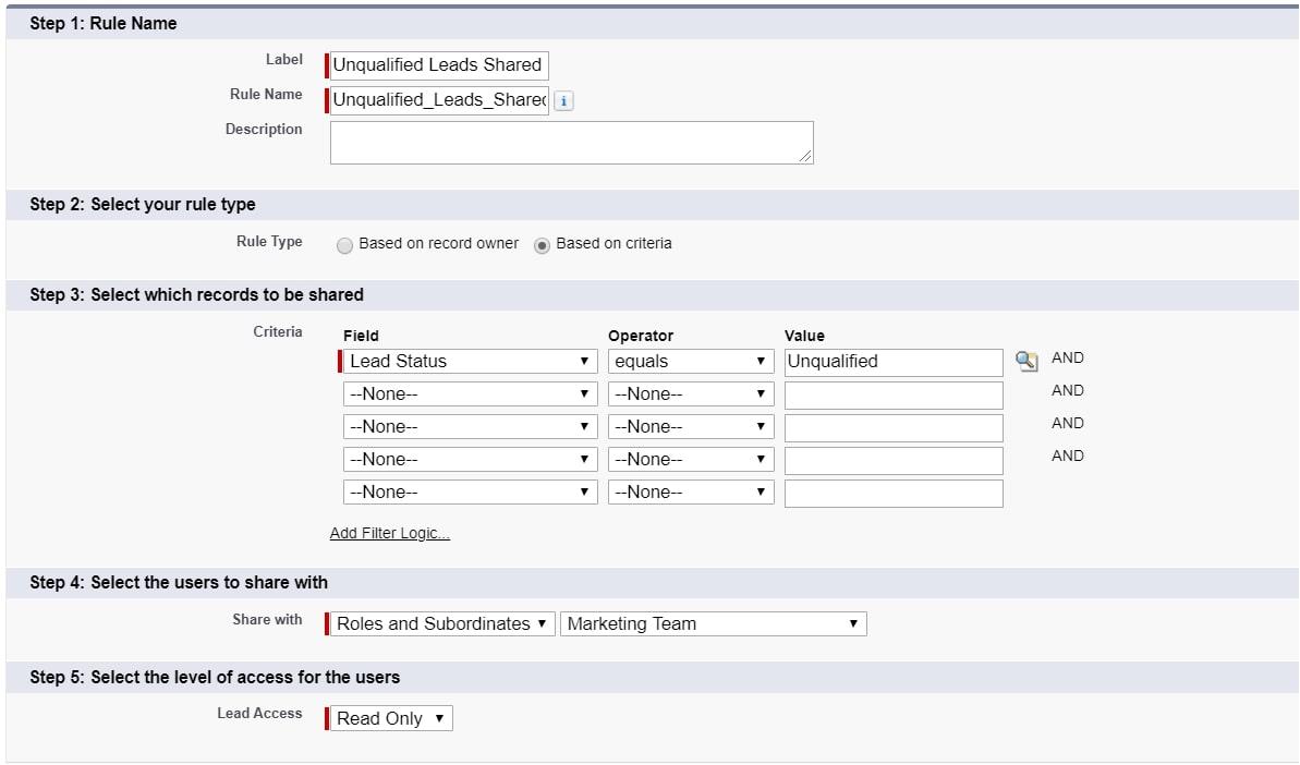 Sharing Rules in Salesforce 2024: Enhance Data Accessibility & Security ...