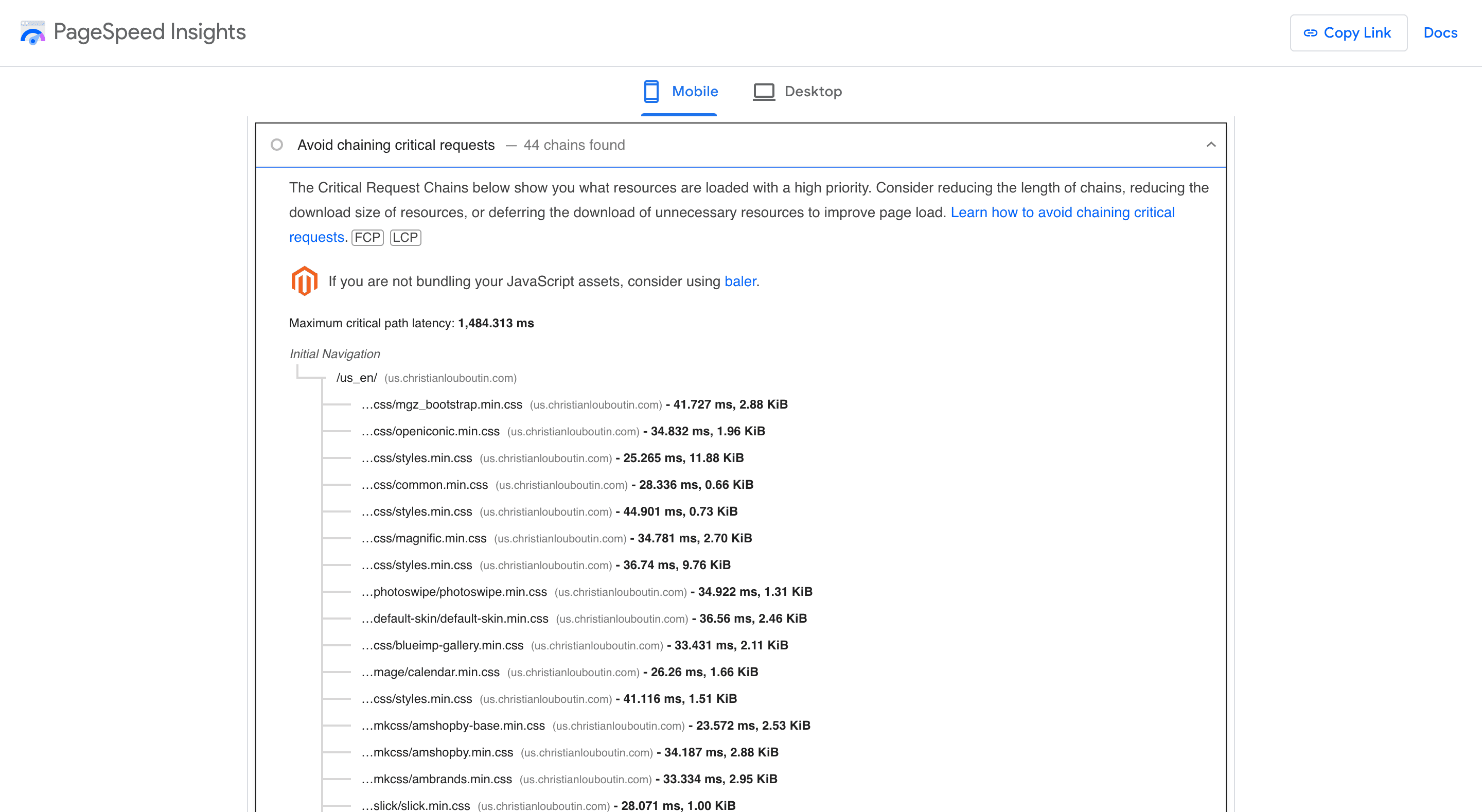 Magento Google PageSpeed Insights Optimization | Onilab Blog